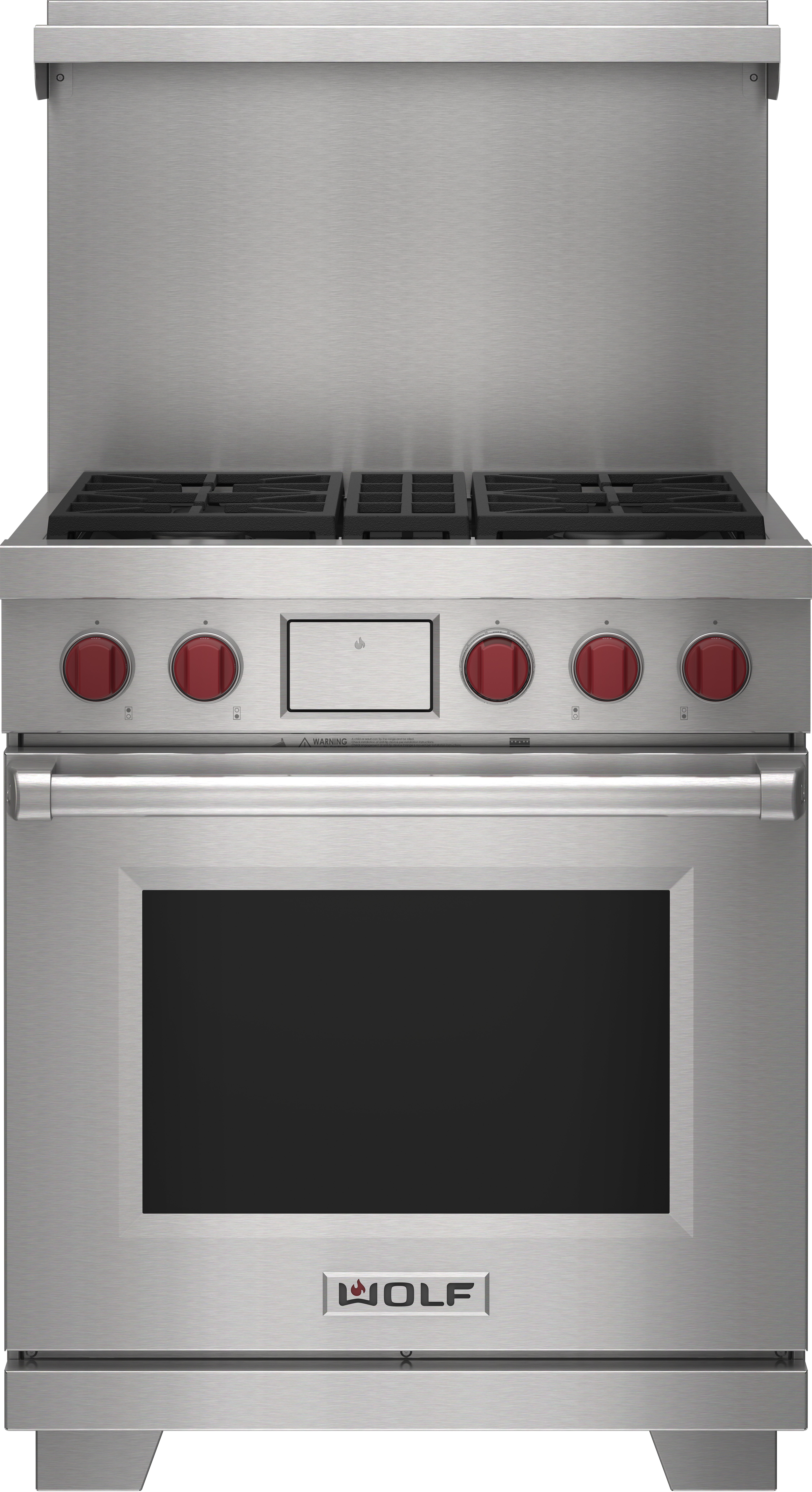 Wolf Accessories | 30" x 20" Dual Fuel Range Riser With Shelf 9016118