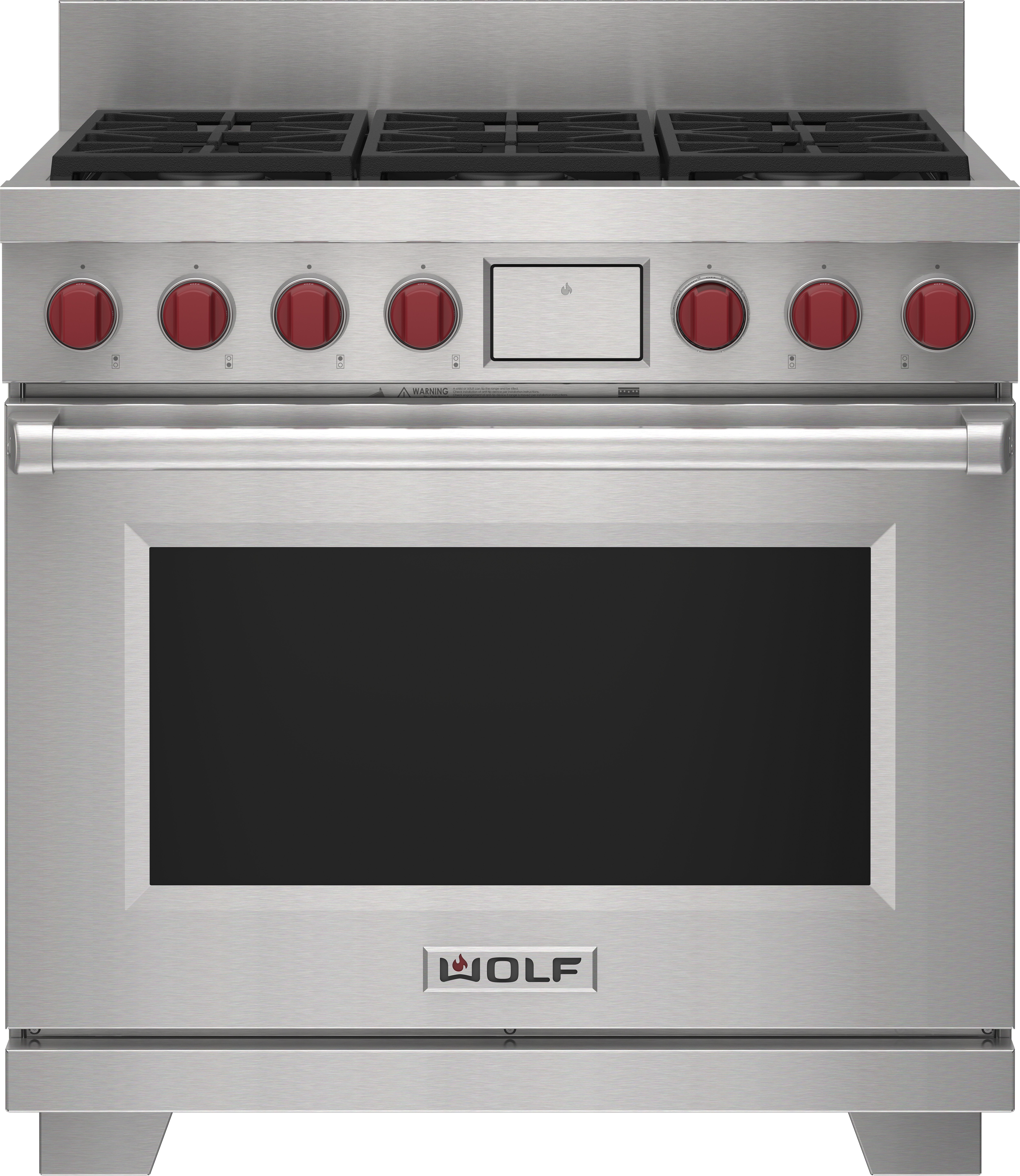 Wolf Accessories | 36" x 5" Dual Fuel Range Riser 9016119