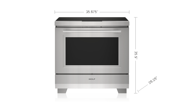 Wolf 36" Transitional Induction Range (IR36550/S/T)