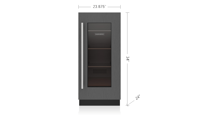 Sub-Zero Legacy Model - 24" Undercounter Beverage Center - Panel Ready ...