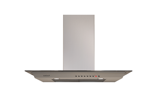 Wolf 36" Cooktop Wall Hood - Glass (VW36G)