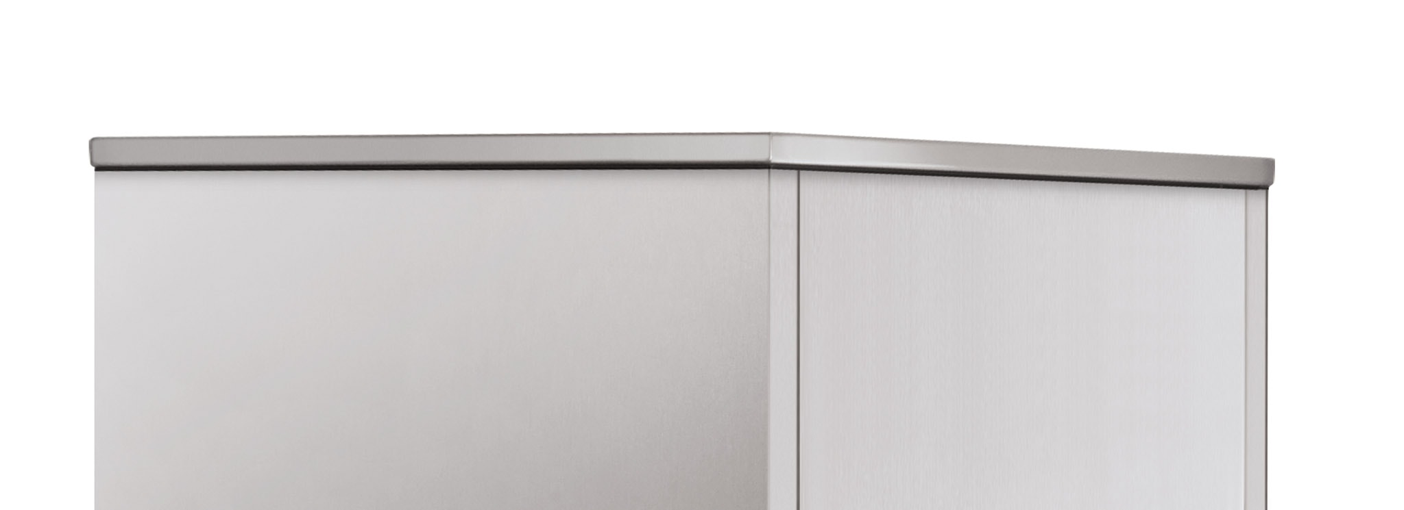 7031344-36" Designer Stainless Steel Top Panel