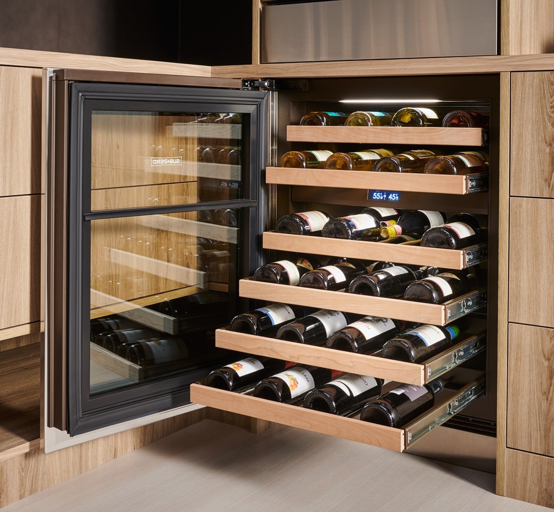 Designer Undercounter | Sub-Zero 24" Wine Storage DEU2450W