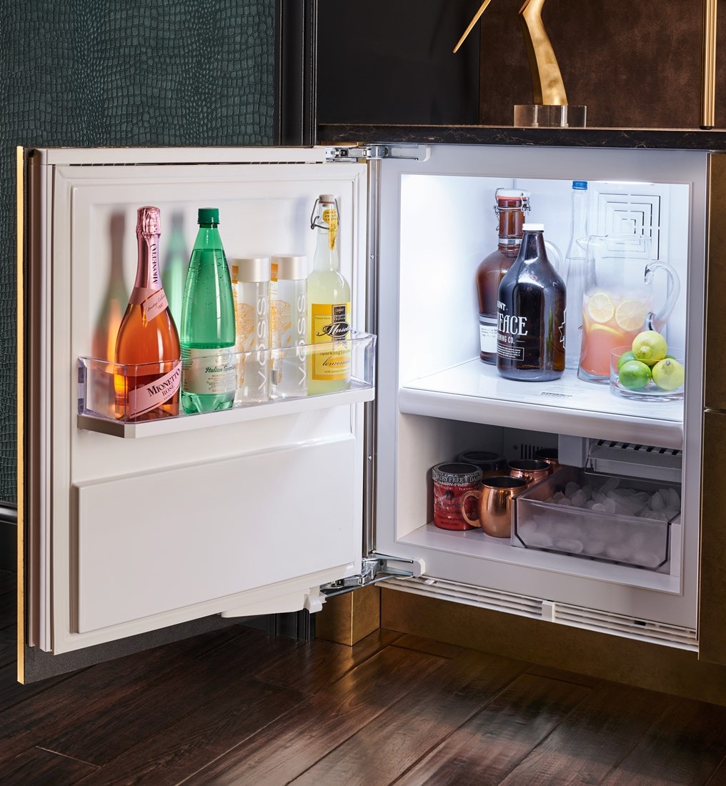 Designer Undercounter | Sub-Zero 24" Fridge/Freezer DEU2450CI