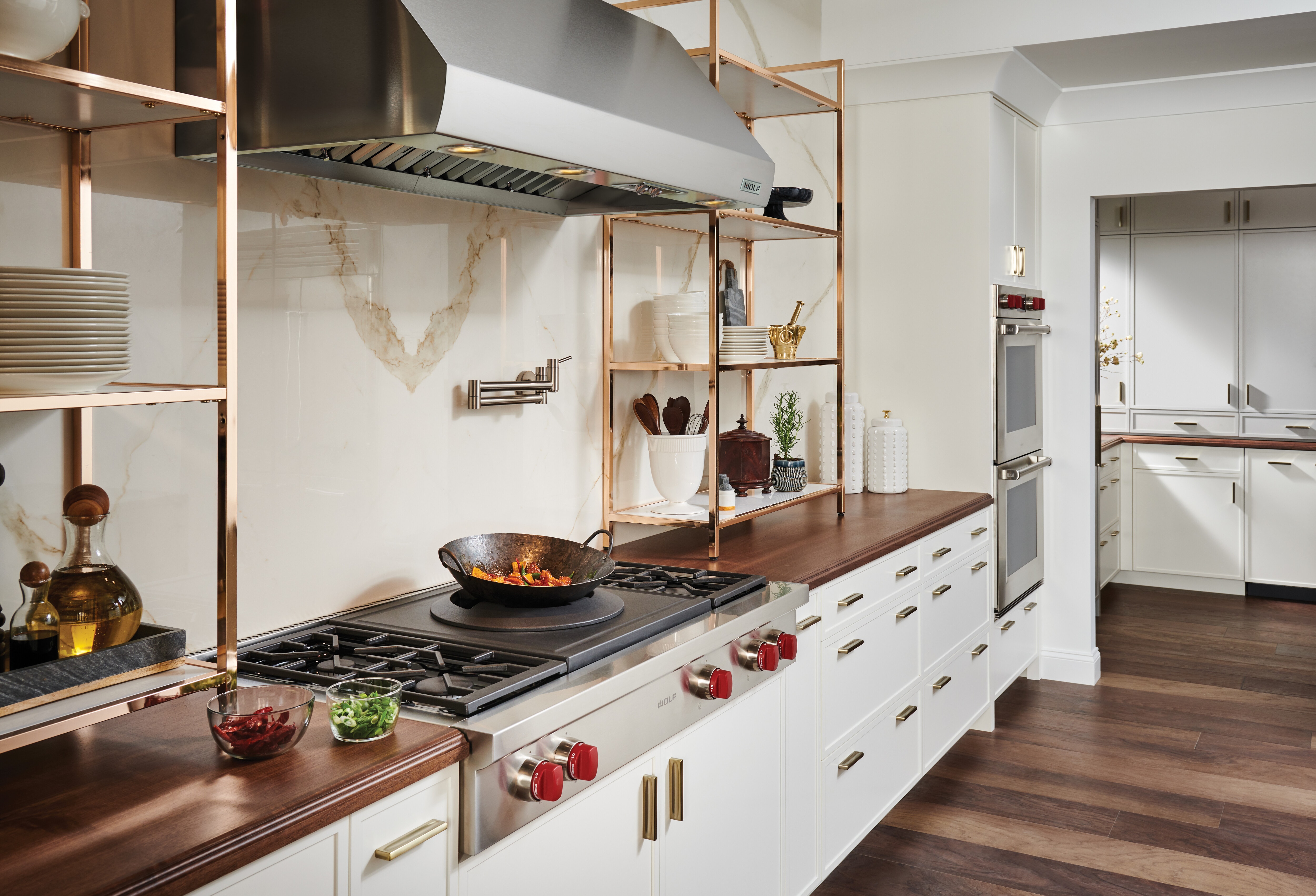 48" Pro Wall Hood - 24" Depth | PW482418 | Wolf Appliances