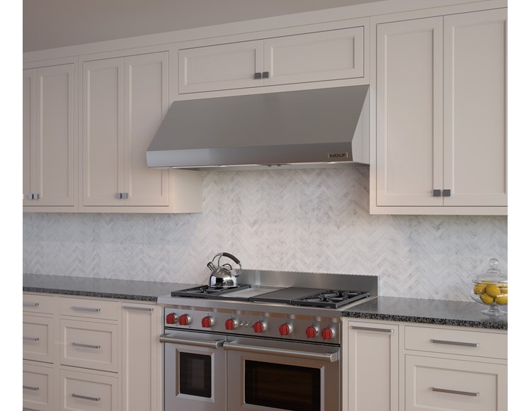 54" Pro Wall Hood - 24" Depth | PW542418 | Wolf Appliances