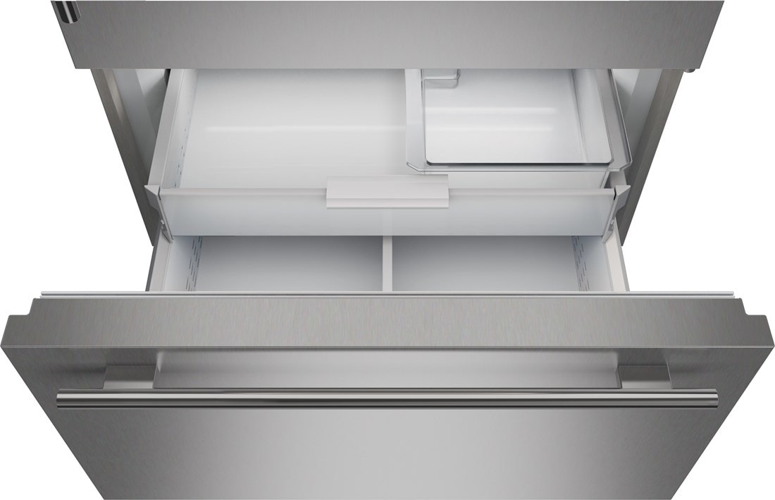 Sub-Zero 36" Classic Over-and-Under Refrigerator Panel Ready