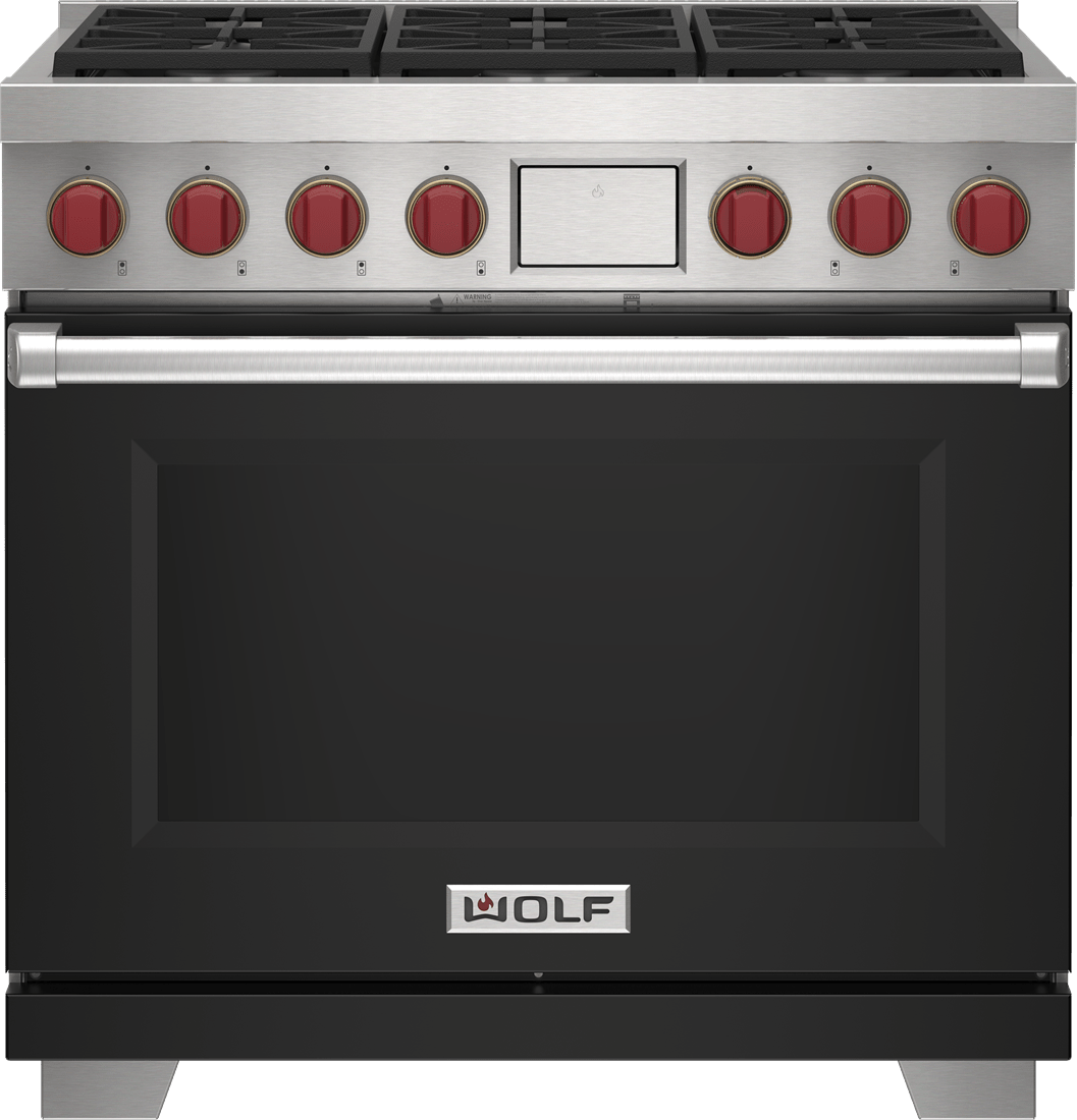 Wolf 36" Dual Fuel Range 6 Burners (DF36650/S/P)