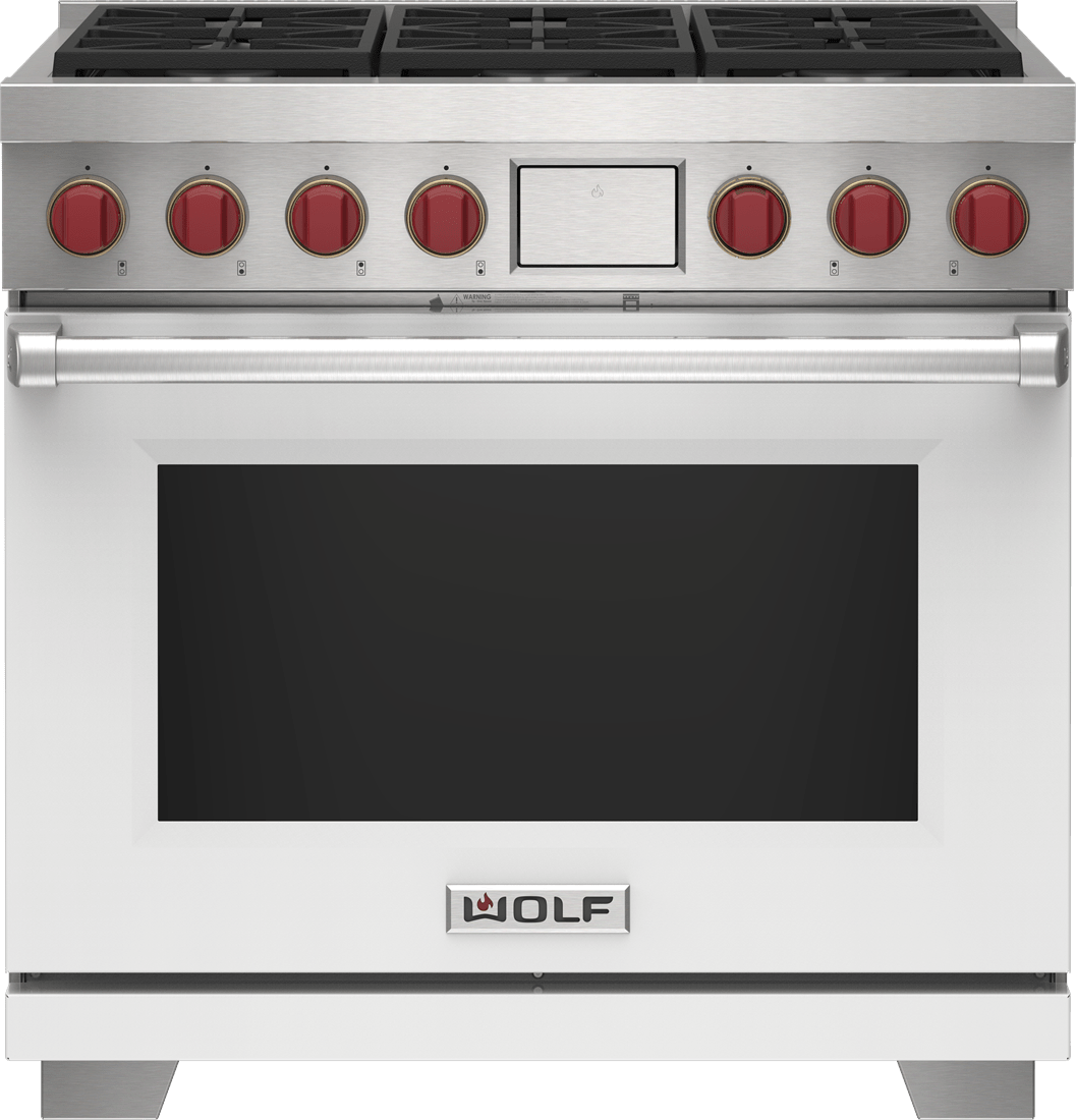 Wolf 36" Dual Fuel Range 6 Burners (DF36650/S/P)