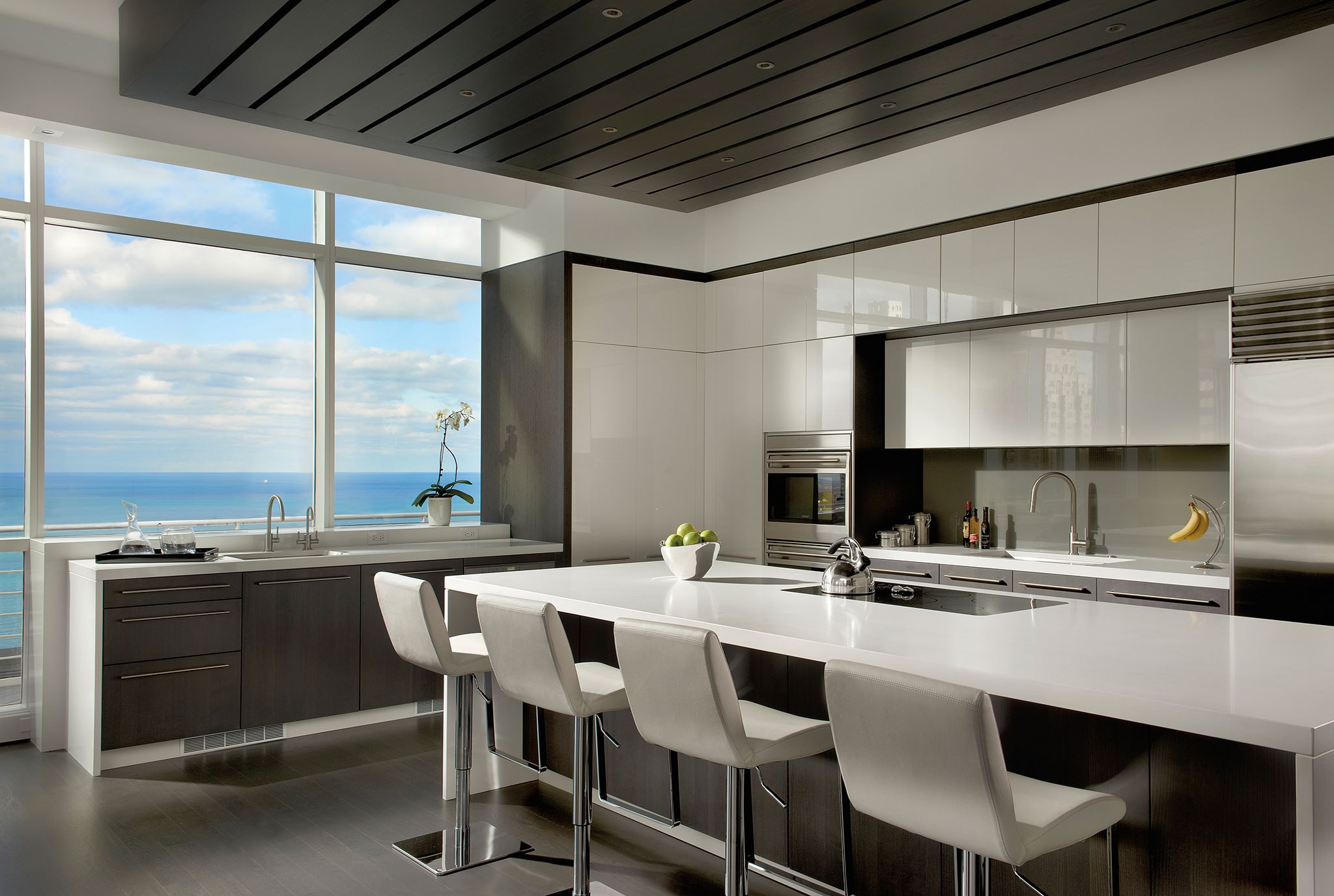 Chicago Penthouse | Sub-Zero, Wolf, and Cove Kitchens