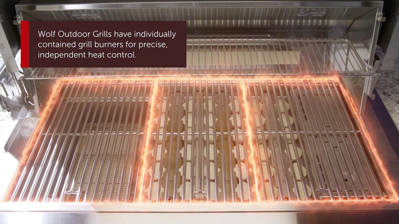 Wolf Outdoor Grill | How to Control the Heat Video
