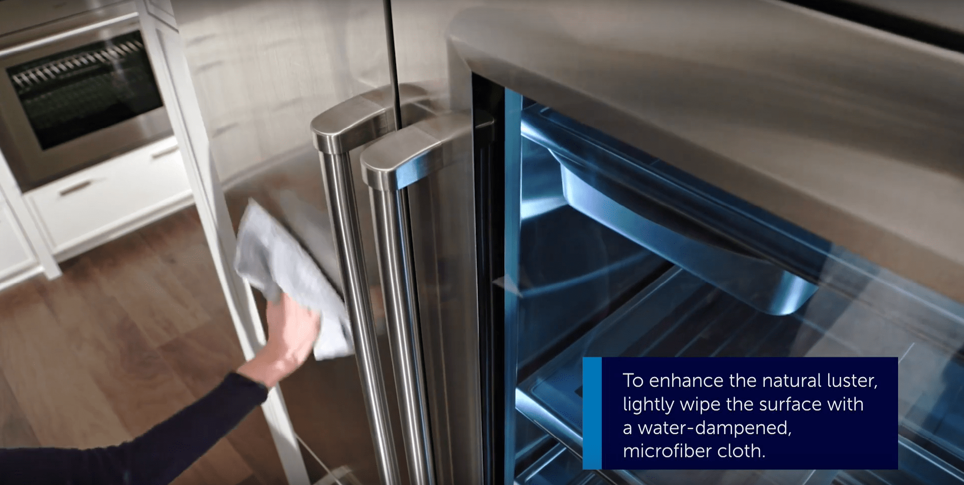 Sub-Zero Pro Refrigerator | Exterior Cleaning and Care Video